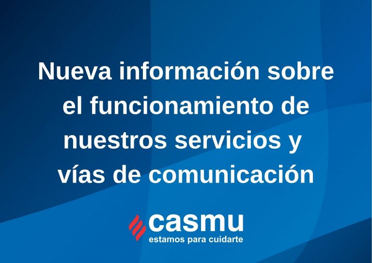 CASMU — Estamos para cuidarte